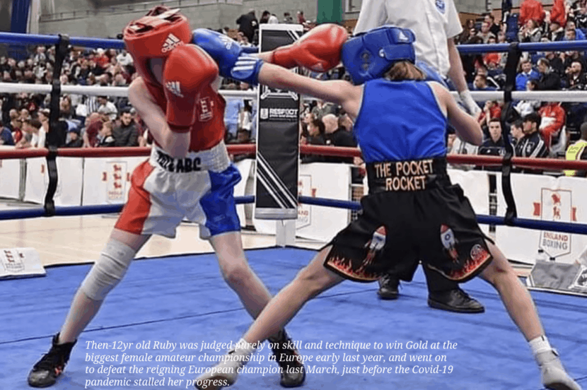 14yr old Stalbridge girl, Ruby ‘The Pocket Rocket’ Else-White, named ...