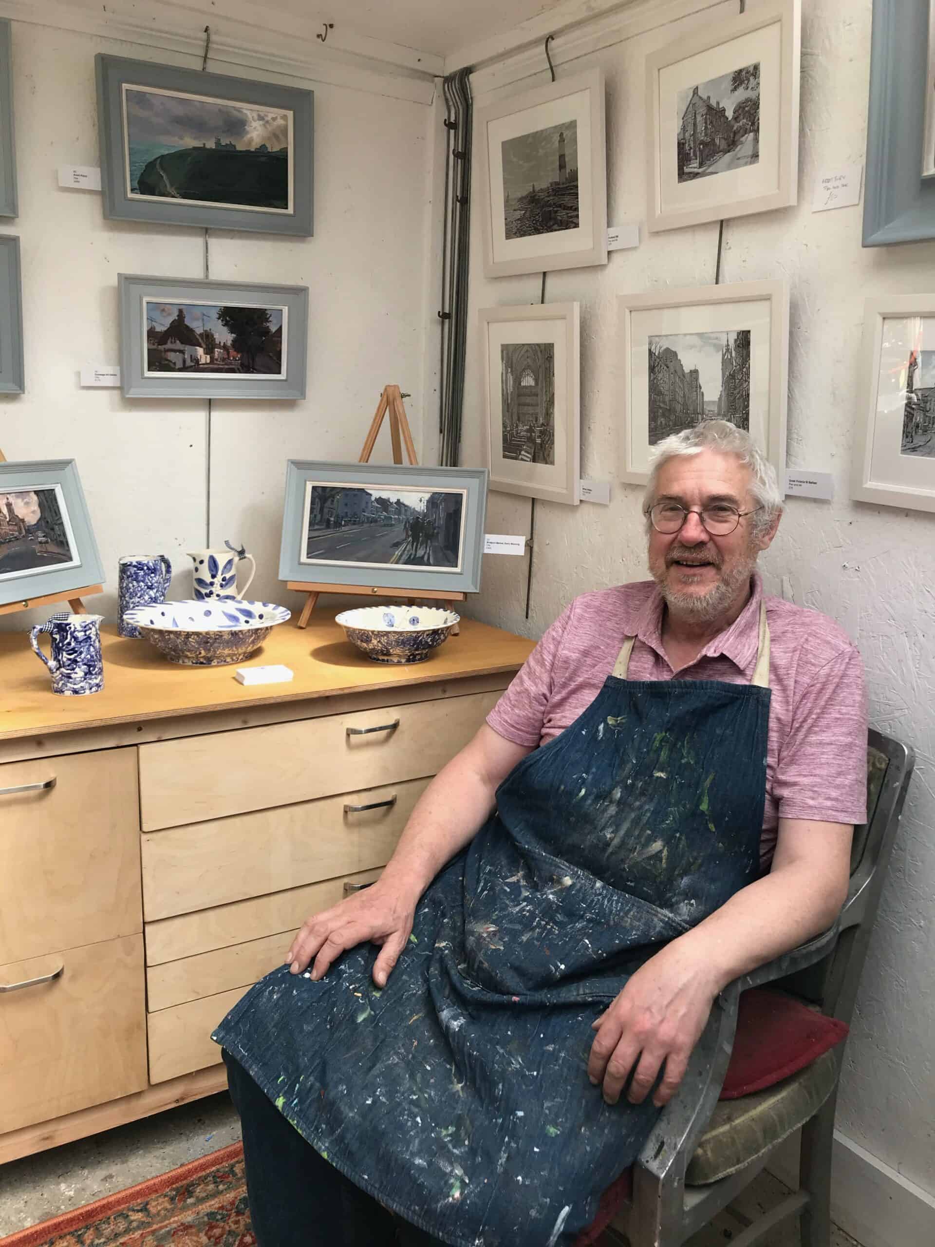 Rob Adams: Dorset Artist's Journey from Set Design to Painting