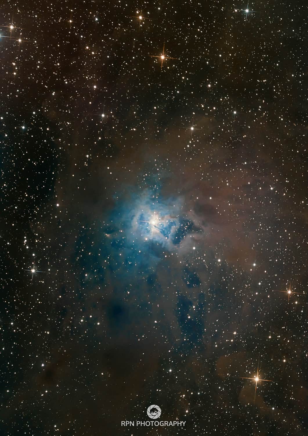 Iris Nebula stargazing feature – NGC 7023 in the night sky