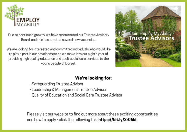 Various Trustee Positions | Employ My Ability - The BV