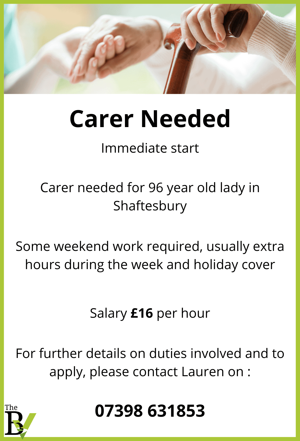 Blackmore Vale Jobs Archives - The BV