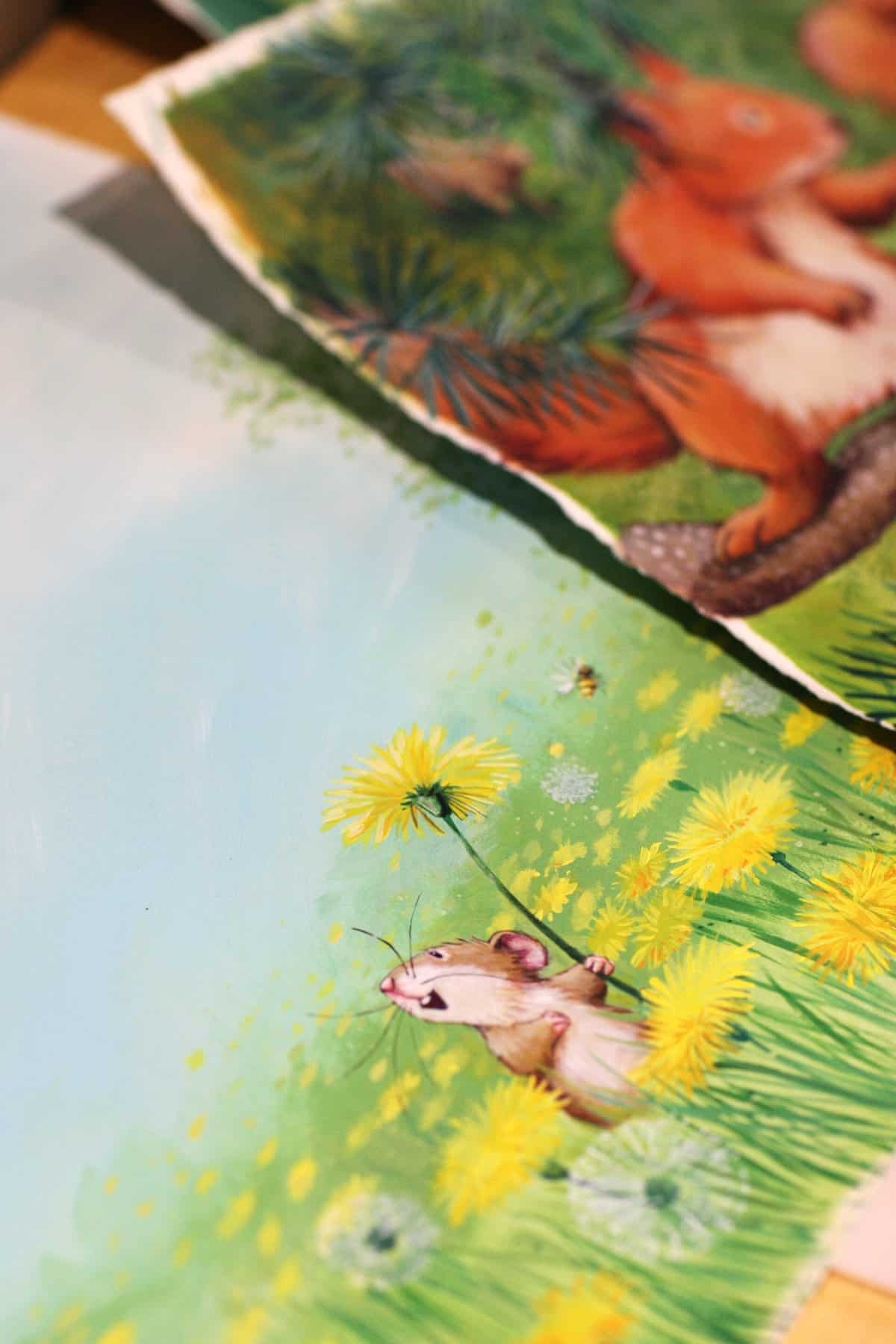 Jane Chapman children's book illustrator – In the studio with Jane Chapman