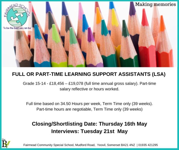 FULL OR PART-TIME LEARNING SUPPORT ASSISTANTS (LSA) | Fairmead ...