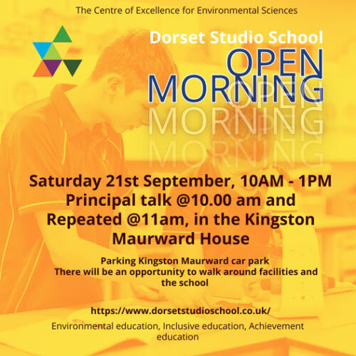 Dorset Studio School Open Morning - The BV