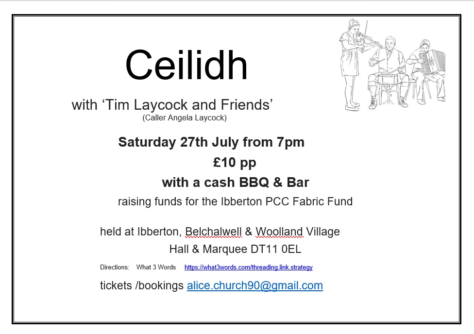 Ceilidh with Tim Laycock and Friends Caller Angela Laycock - The BV